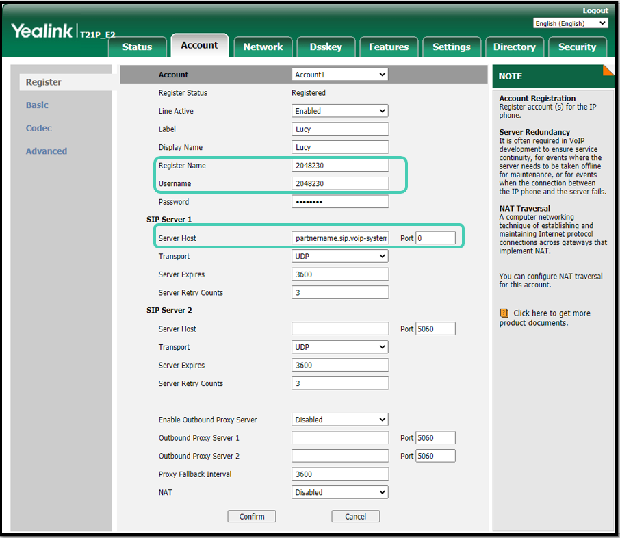How to Register a Yealink Device on MUV+
